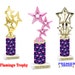 Flamingo Theme Trophy With Choice of Figure. Numerous Trophy - Etsy