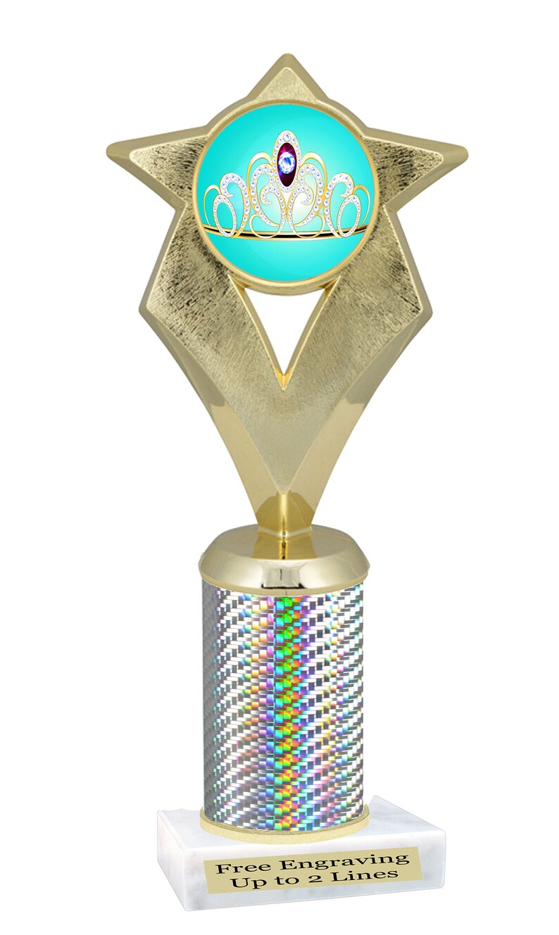 Crown Trophy. Great Award for Your Pageants, Contests, Competitions, or ...