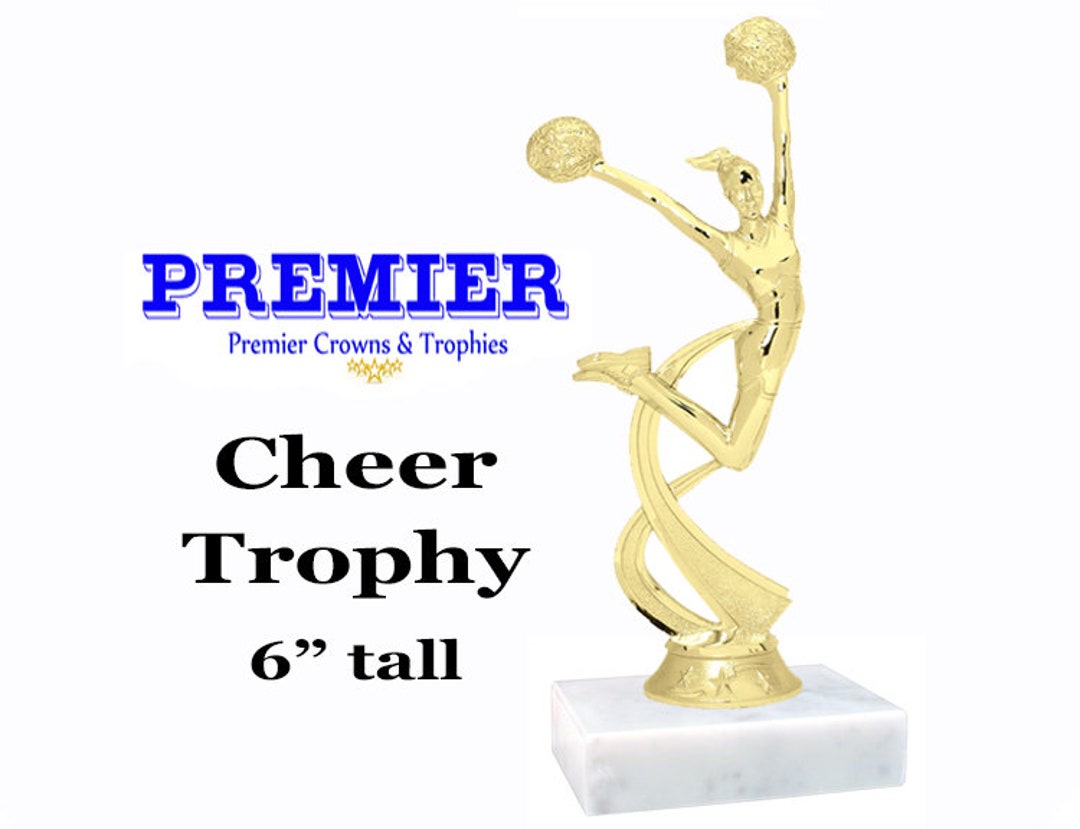 Cheer Trophy. Cheer Figure on Base. 6 Tall MF4506 - Etsy