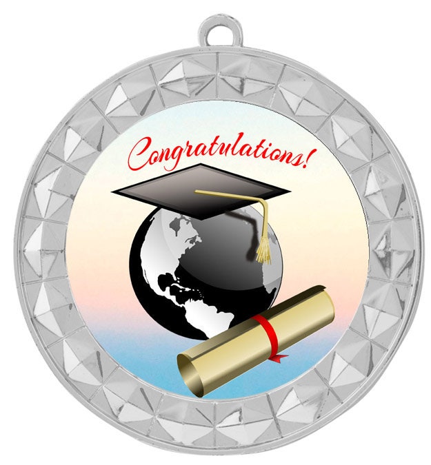 Medalla temática de graduación. Elección de 7 diseños. | Etsy