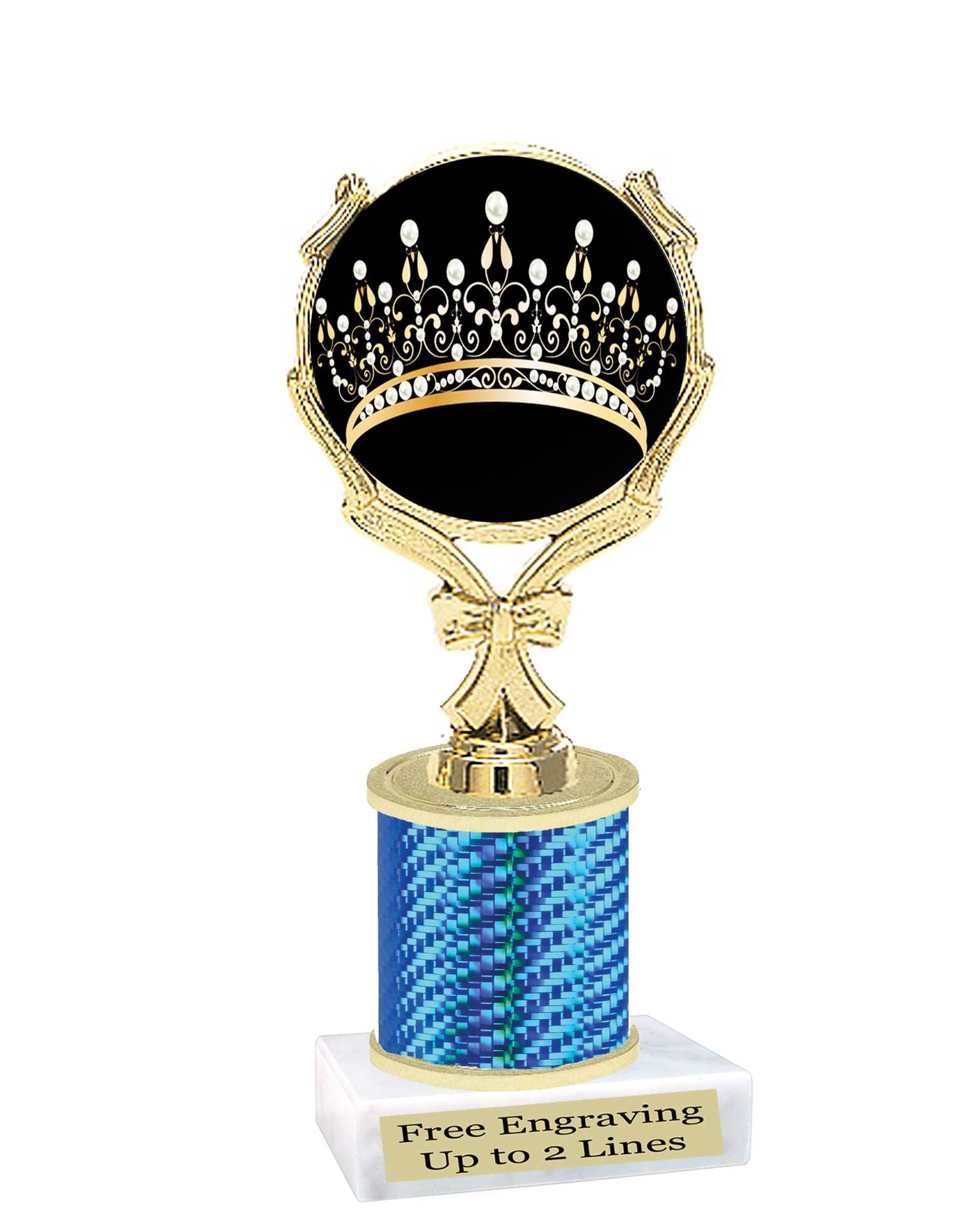 Crown Theme Trophy. Cute Trophy for Any Pageants Contests - Etsy