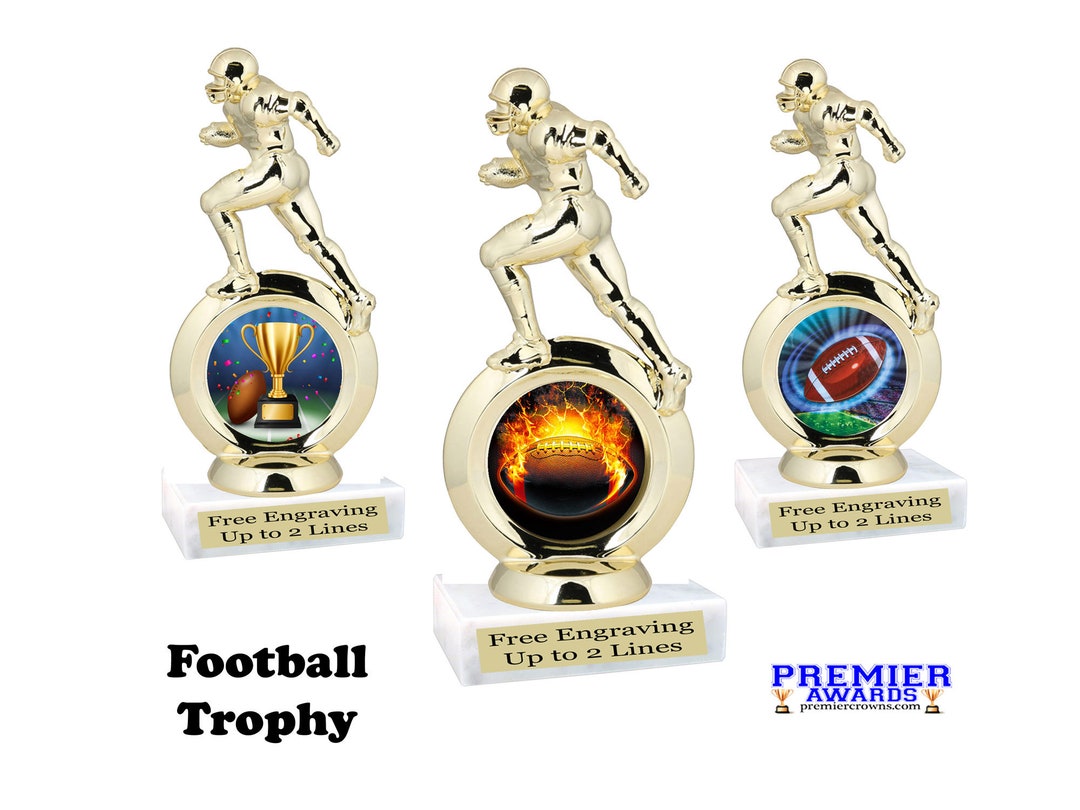 Football Trophy Great Trophy for Your Team, Tournaments, Family Games ...