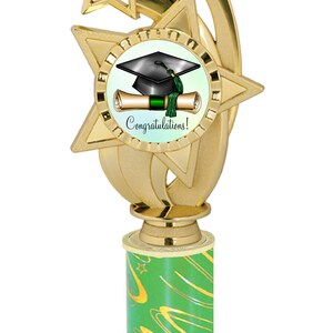 Graduation Theme Trophy. Great Award to Celebrate Their Accomplishments ...