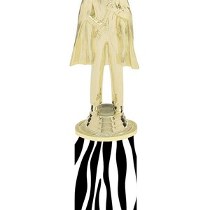 Animal Print Trophy With Choice of Figure. Numerous Trophy Heights ...