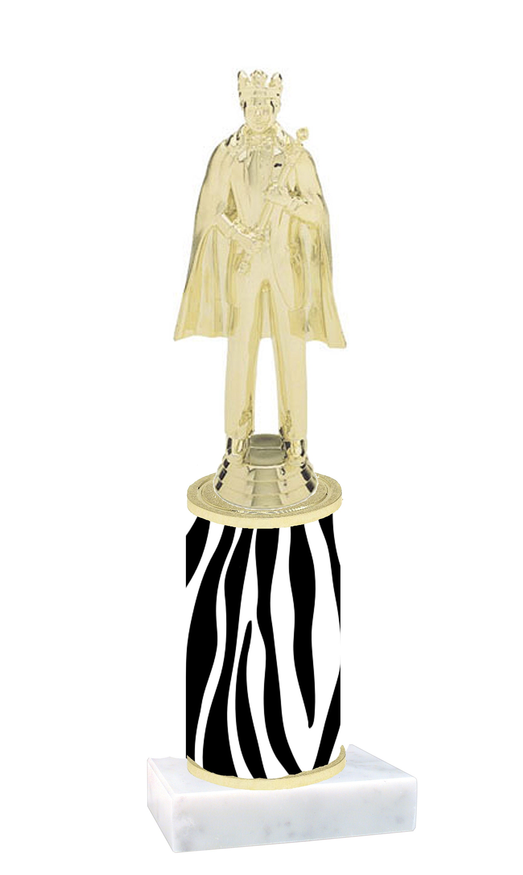 Animal Print trophy with choice of figure. Numerous trophy | Etsy