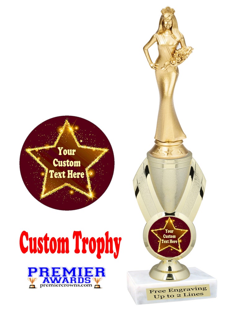 Custom Trophy. 12 Tall Great Trophy for Any Event - Etsy