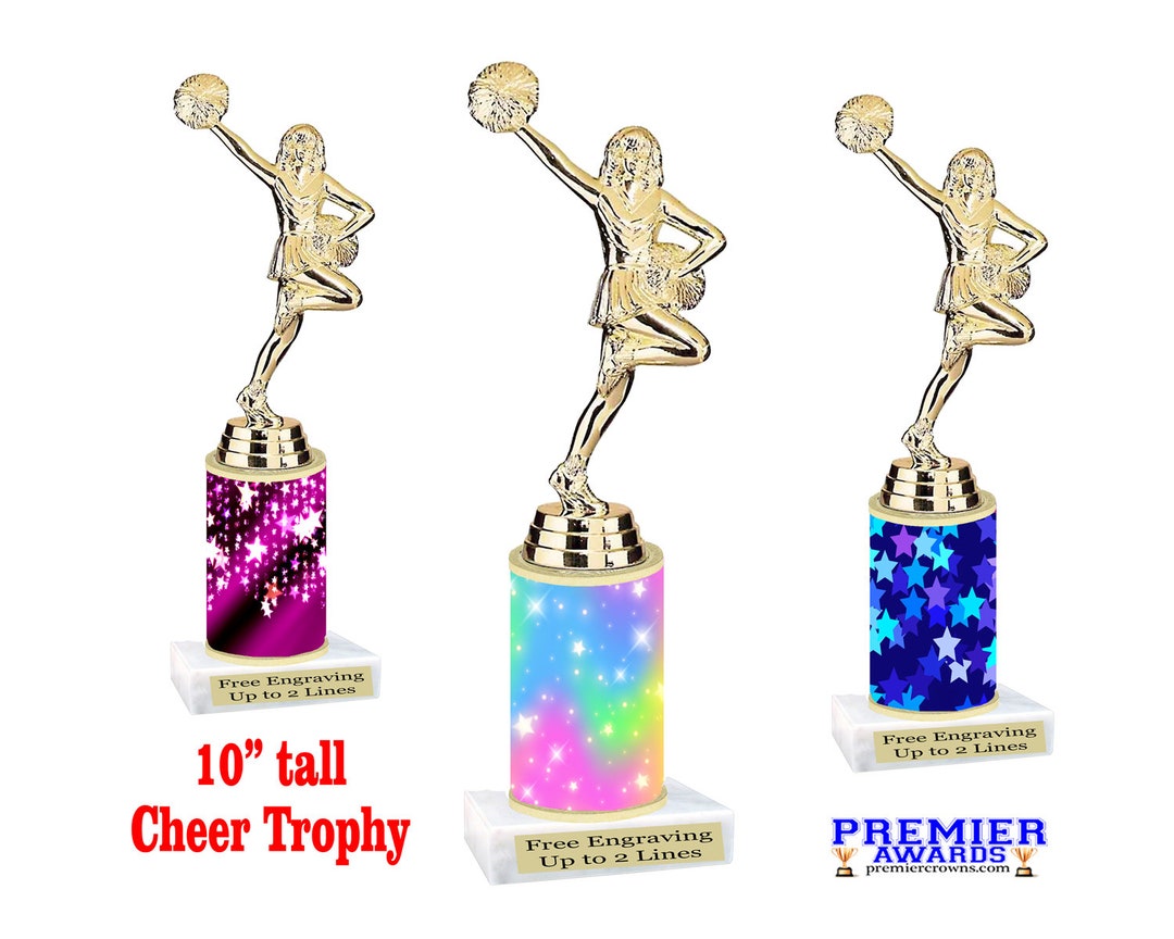 Cheer - Dance Trophy. Great for Cheer Squads, Schools, Rec Departments ...
