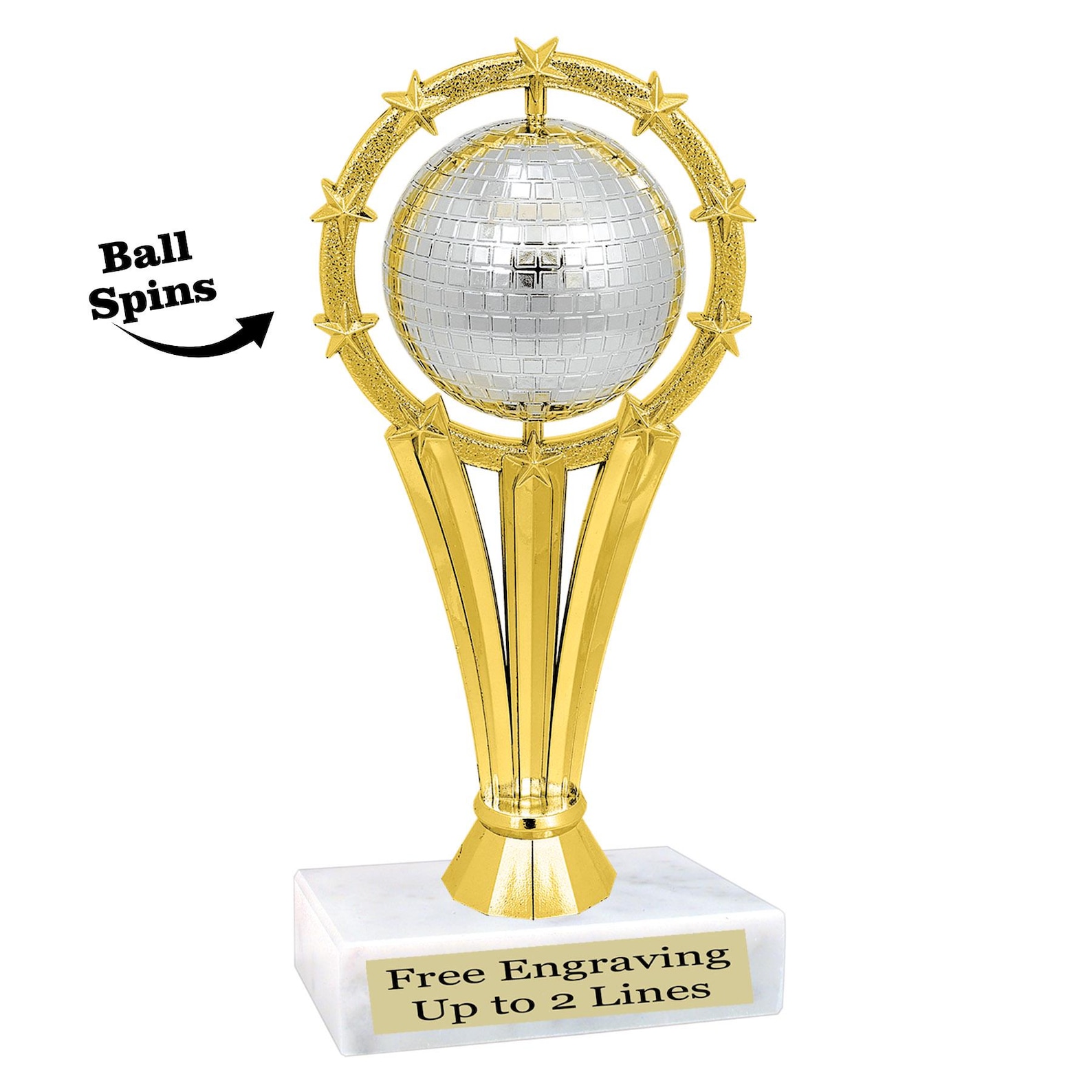 Disco Ball Trophy. Great Trophy for Dance, Recitals, Competitions and ...