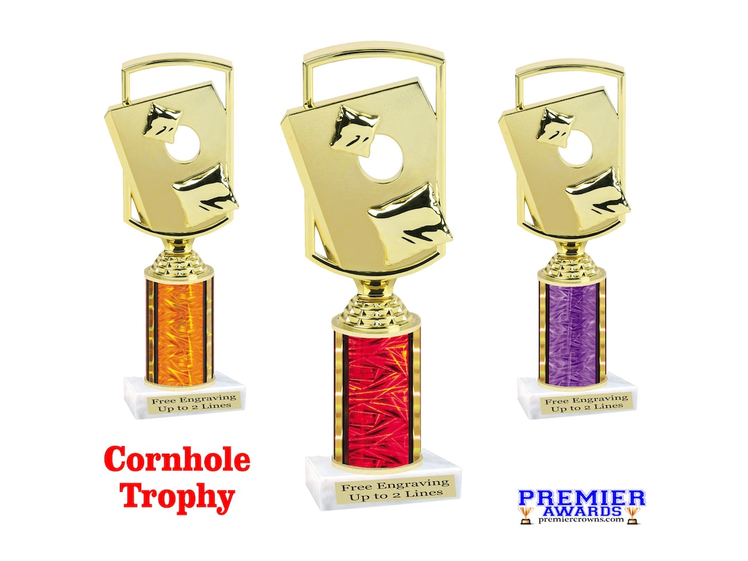 Cornhole Trophy. Great Award for Your Team, Rec Departments and More ...