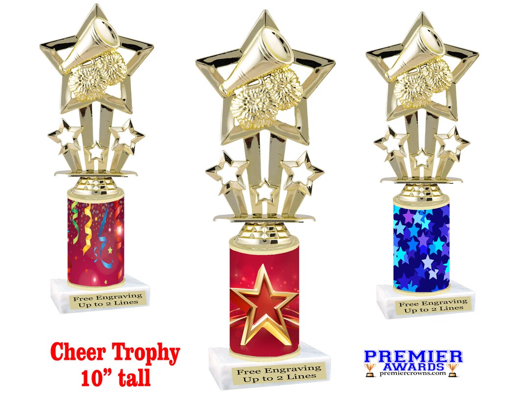 Cheer - Dance Trophy. Great for Cheer Squads, Schools, Rec Departments ...