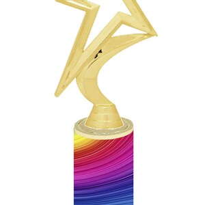 Rainbow Trophy. Great Trophy for Any Event, Competition, Party, Parade ...