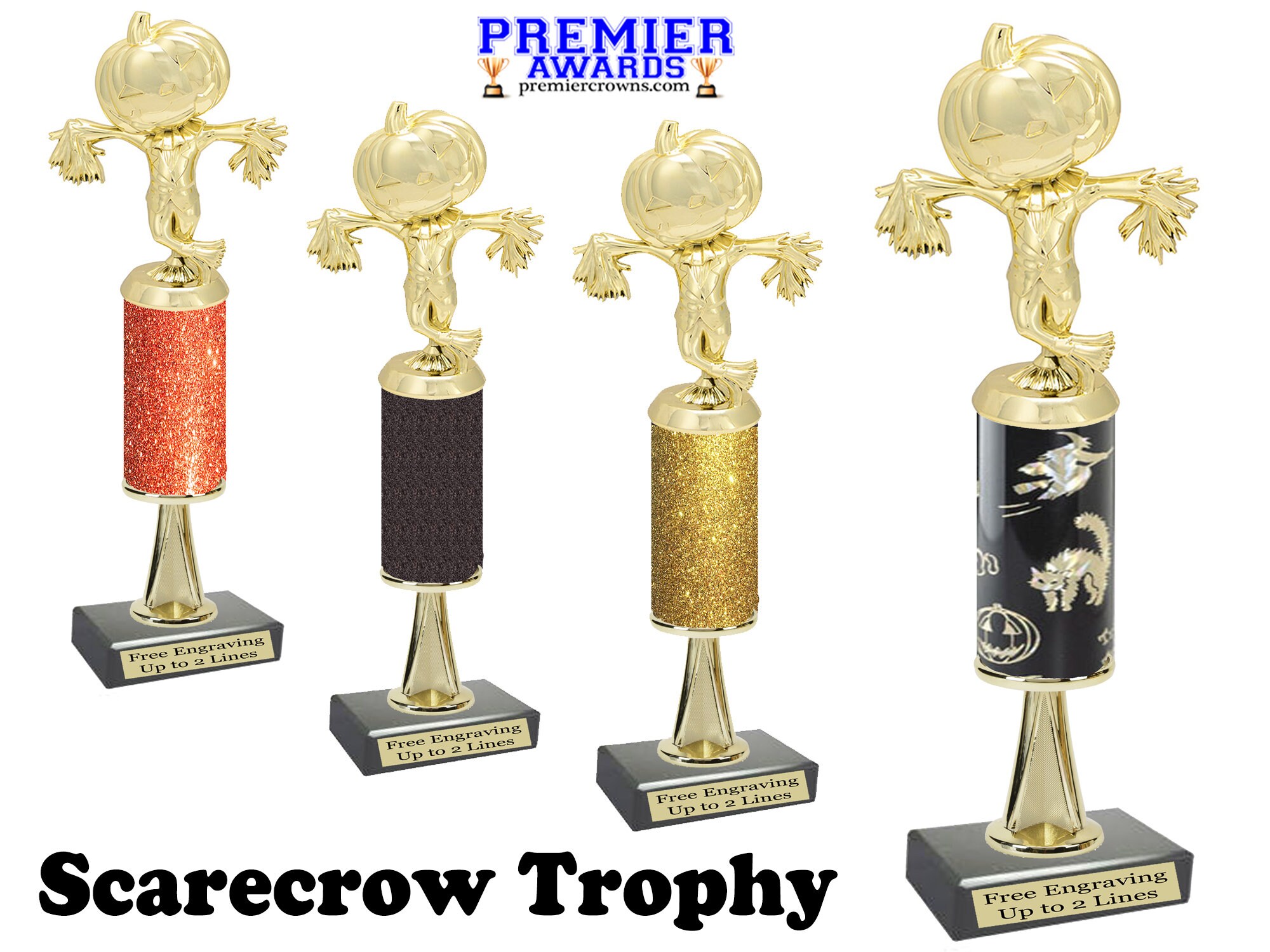 Scarecrow Trophy. Great Trophy for Your Halloween or Fall Themed Events ...