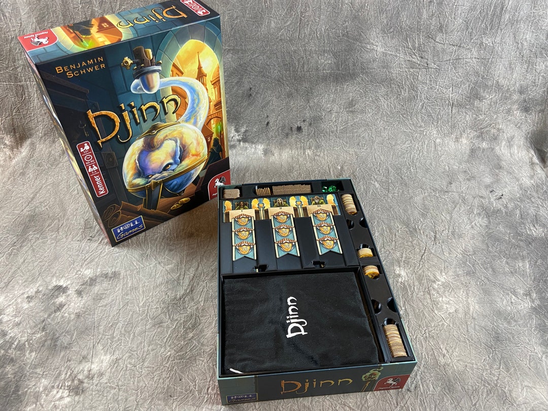 Djinn Board Game Organizer / Insert - Etsy