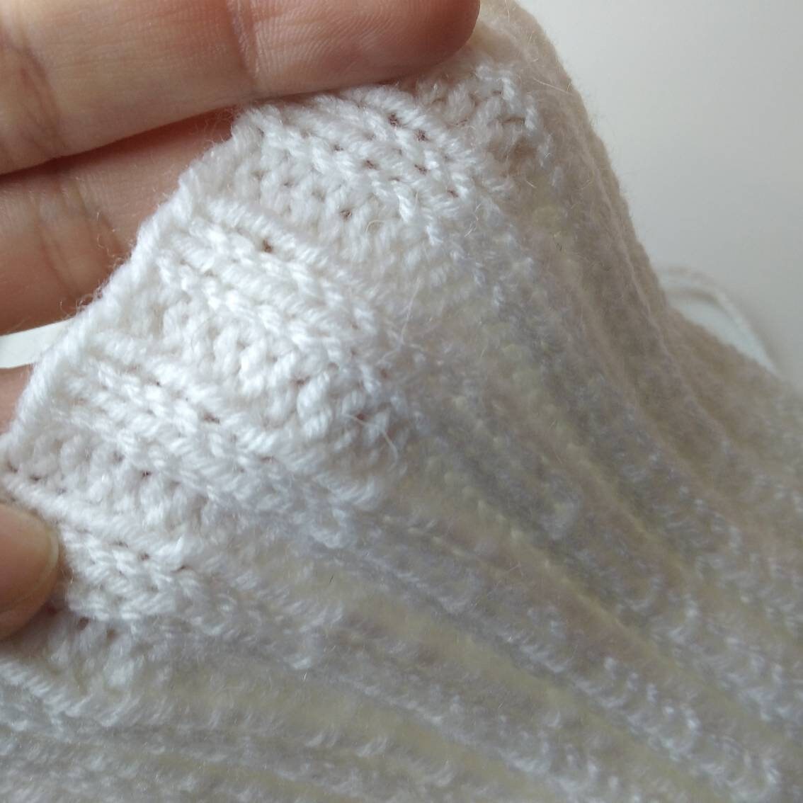 Pattern shirtfront knitted dickey pattern scarf Winter | Etsy