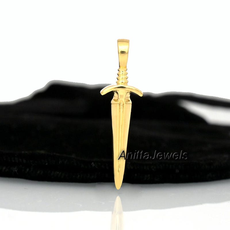 Dagger Necklace - Etsy