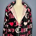 Handmade Upcycled Juicy Couture Fuzzy Jacket | Y2K Blanket Coat - Etsy