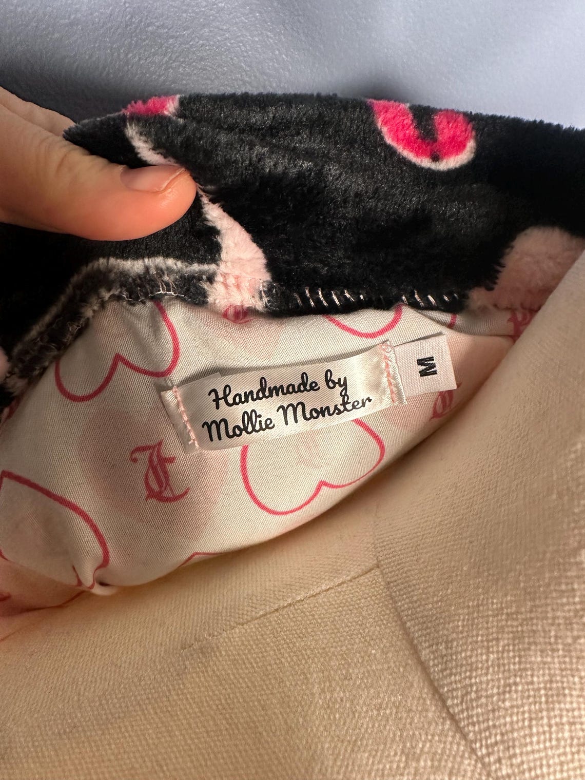 Handmade Upcycled Juicy Couture Fuzzy Jacket | Y2K Blanket Coat - Etsy