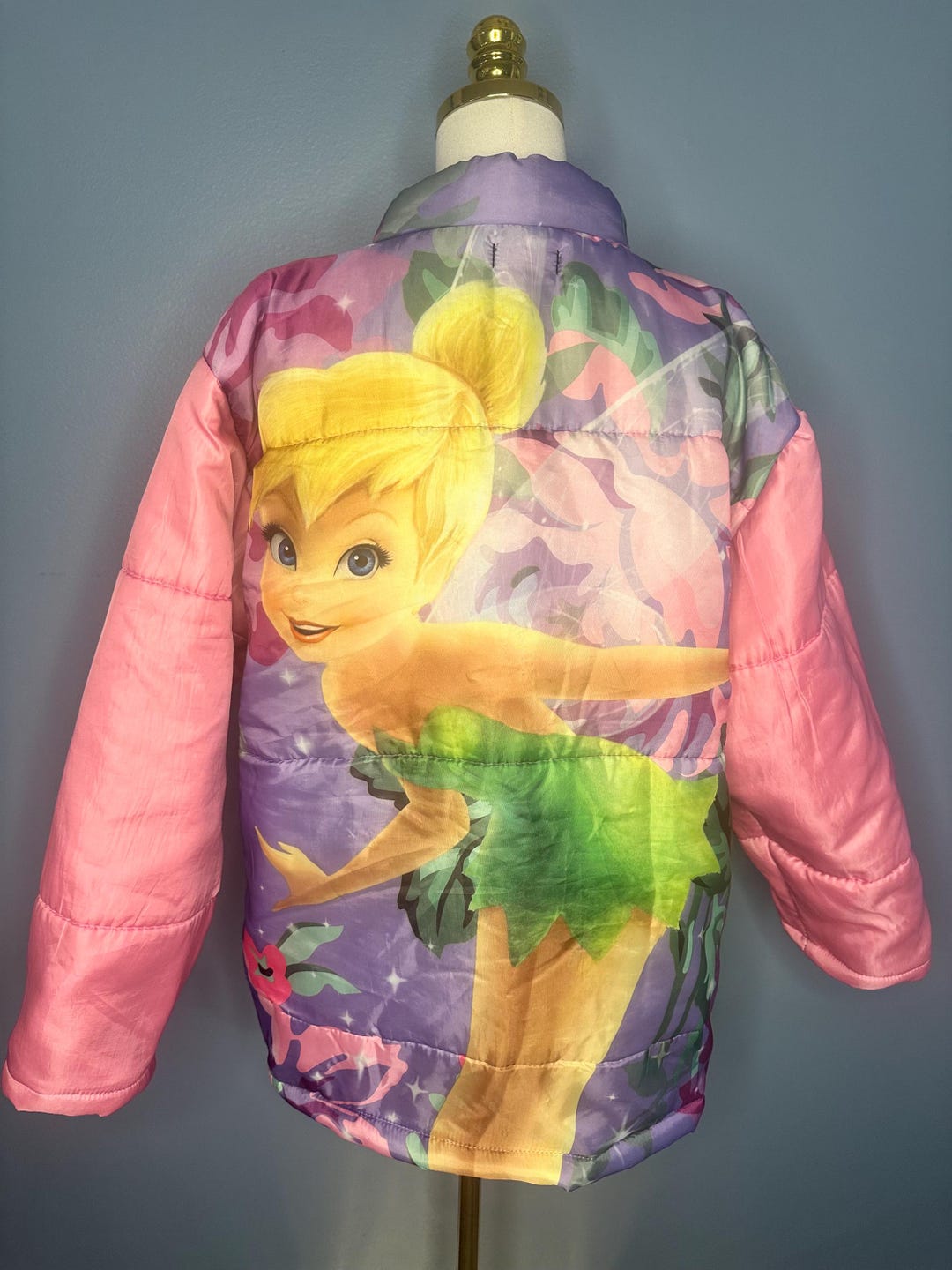 Upcycled Tinker Bell Sleeping Bag Coat-size Large - Etsy