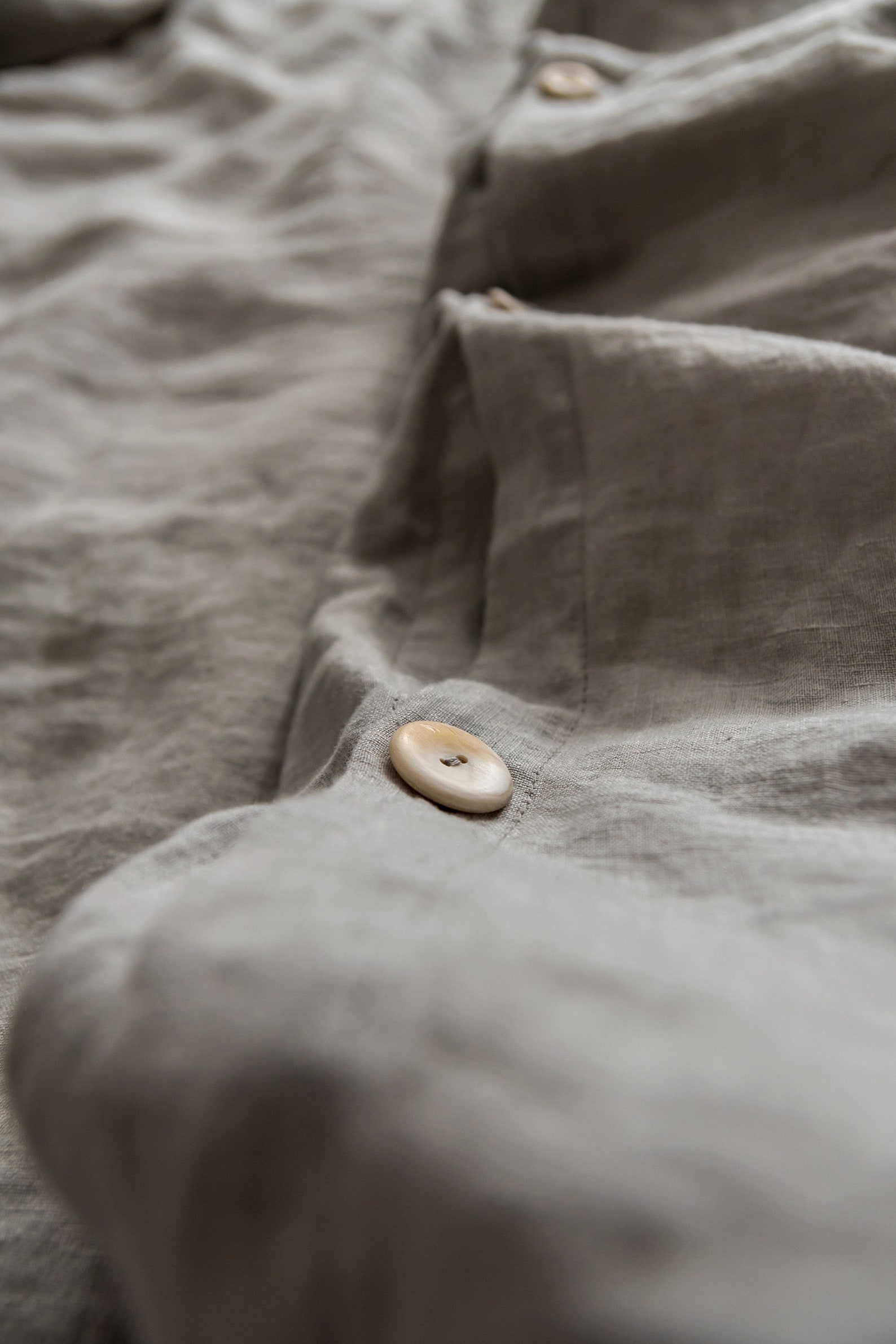 Light Gray Linen Bedding Set 100% Washed Linen Duvet Cover - Etsy