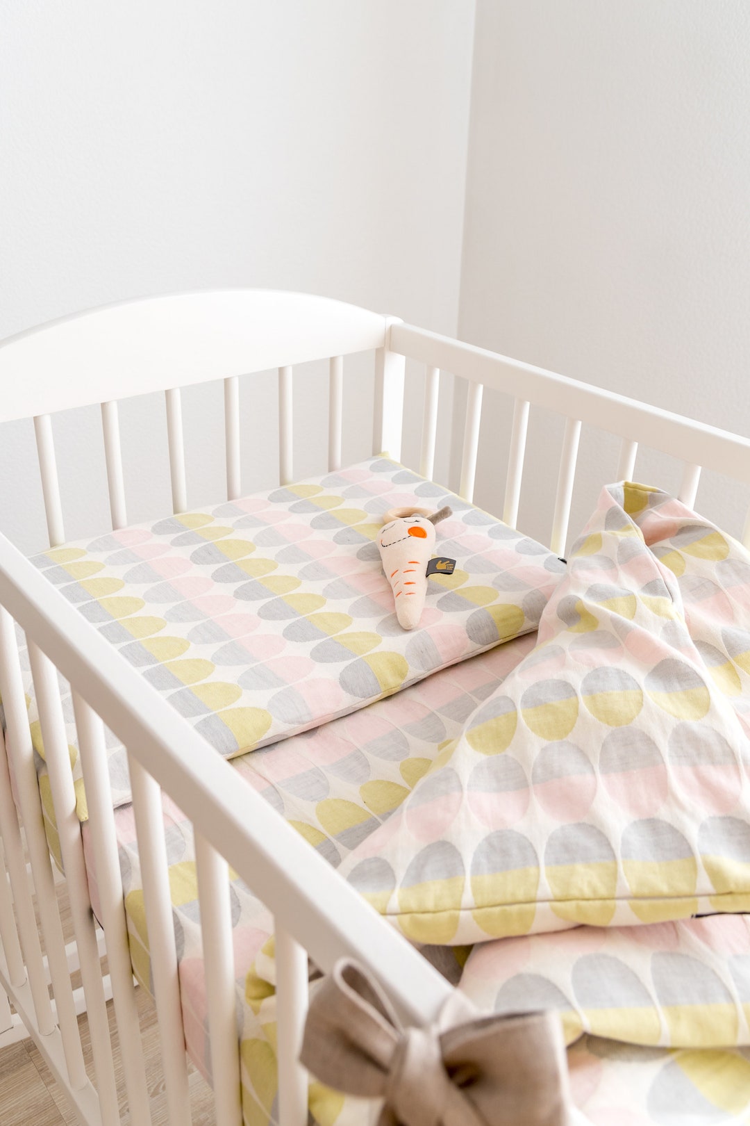 Baby Bedding, Toddle Linen Blend Winter Bedding Set, Gender-neutral ...