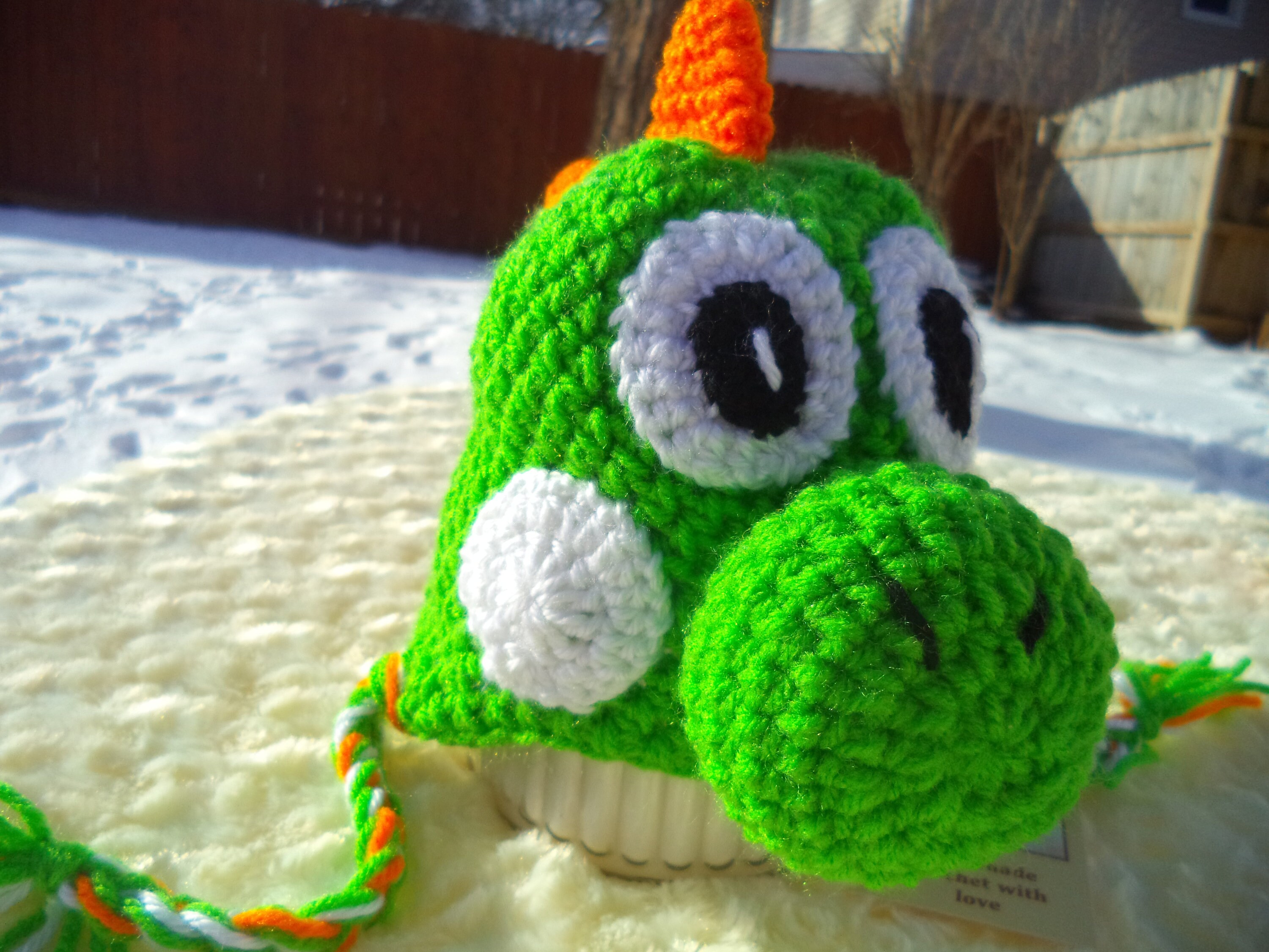 Crochet Yoshi Outfit, Yoshi Baby Costume, Super Mario Inspired Yoshi ...
