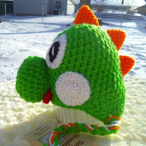 Crochet Yoshi Outfit, Yoshi Baby Costume, Super Mario Inspired Yoshi ...