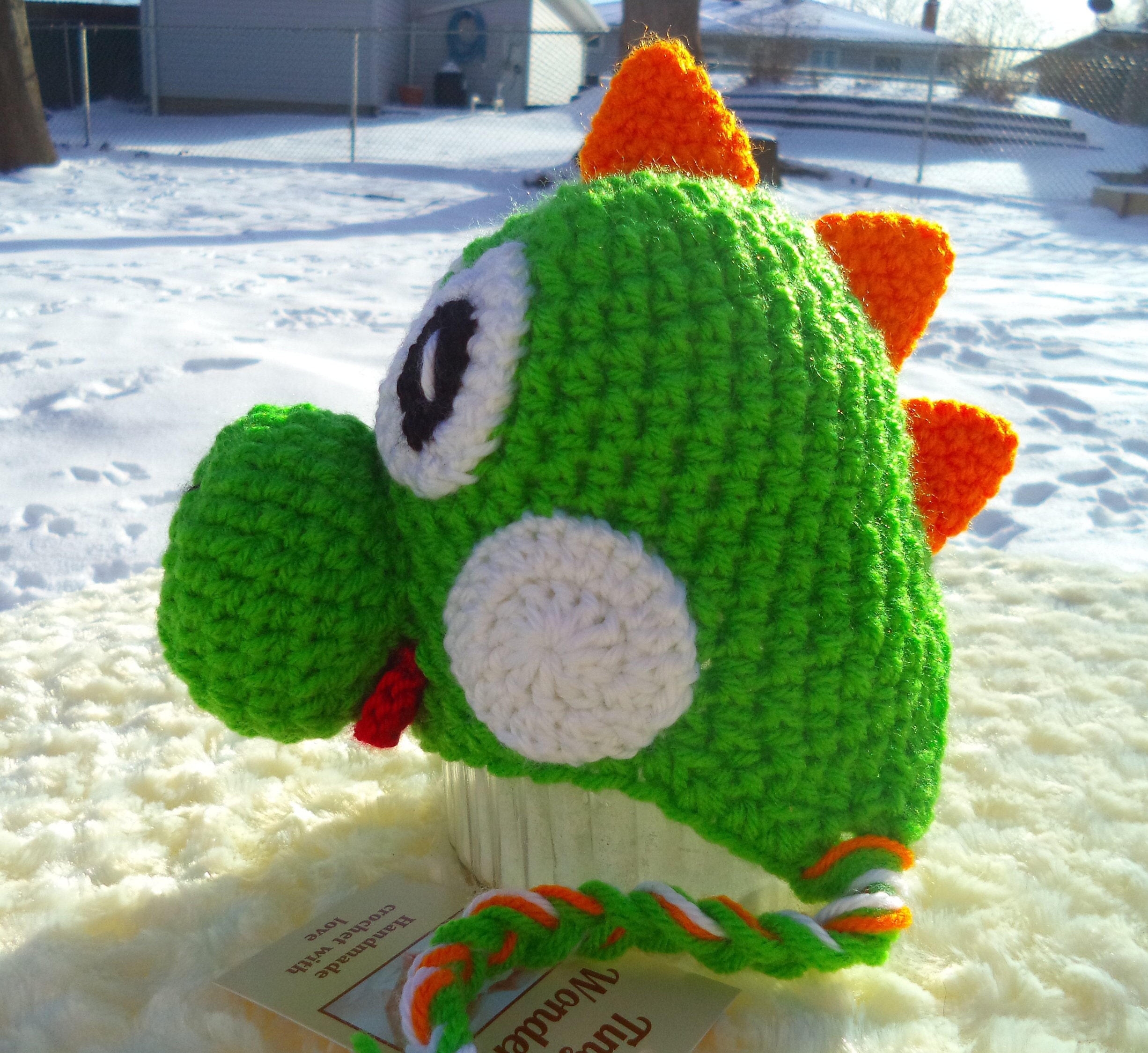 Crochet Yoshi Outfit, Yoshi Baby Costume, Super Mario Inspired Yoshi ...