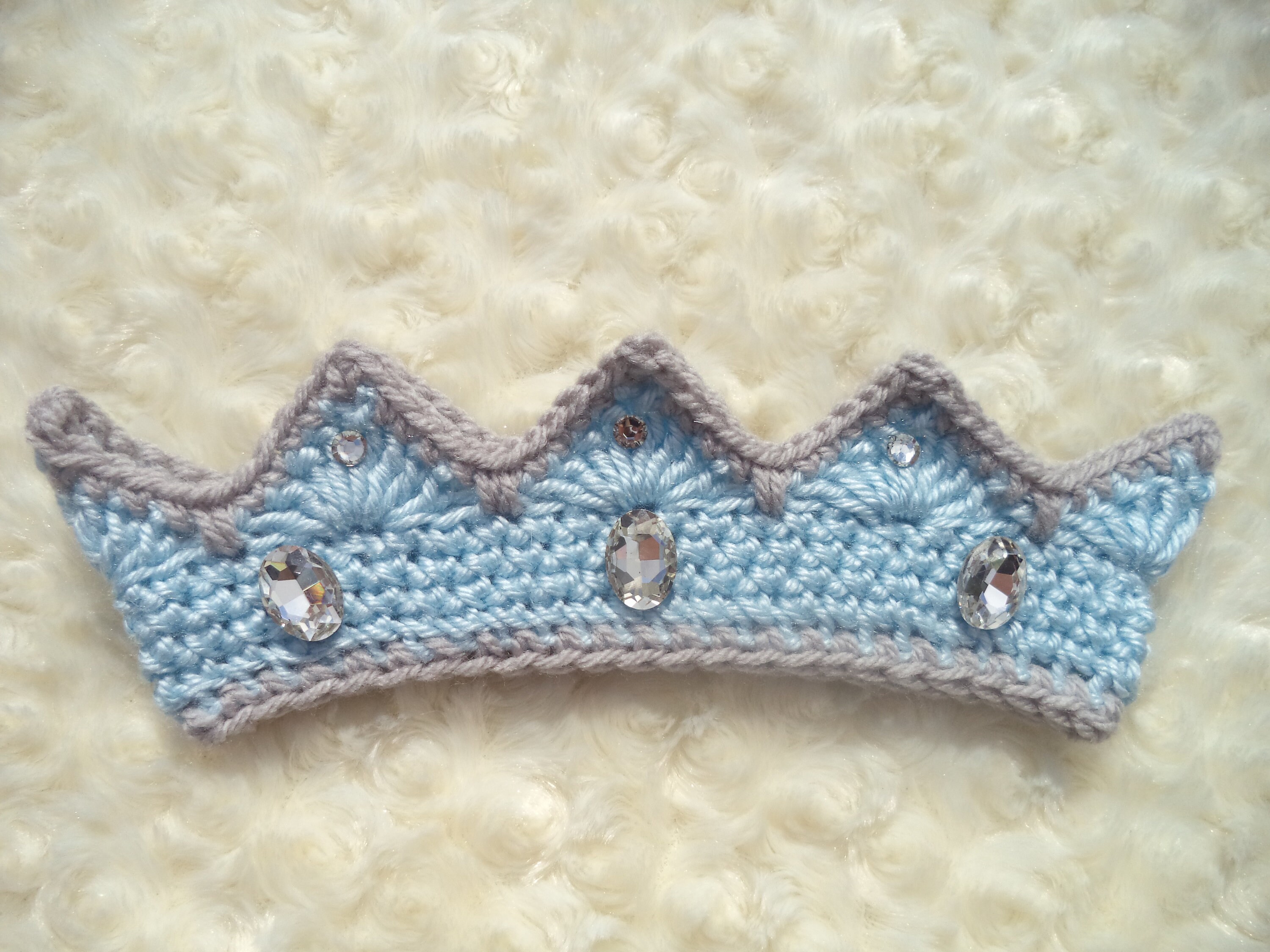 Crochet Baby King Crown Diaper Cover Set Crochet Prince | Etsy