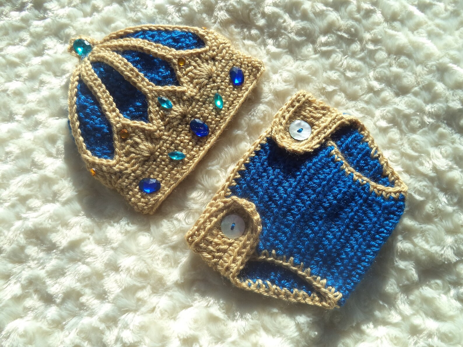 Crochet Baby King Crown Hat Crochet Prince Crown Hat Baby | Etsy