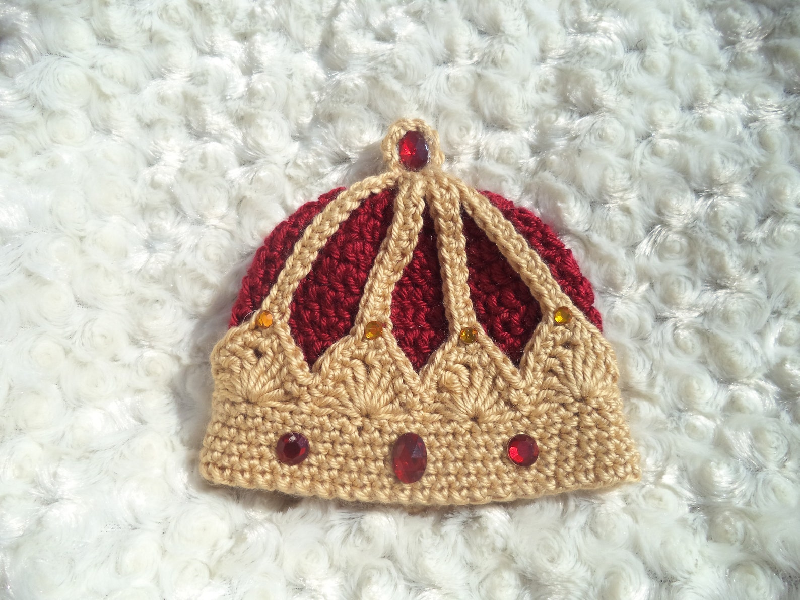 Crochet Baby King Crown Hat Crochet Diaper Cover Set Crochet | Etsy