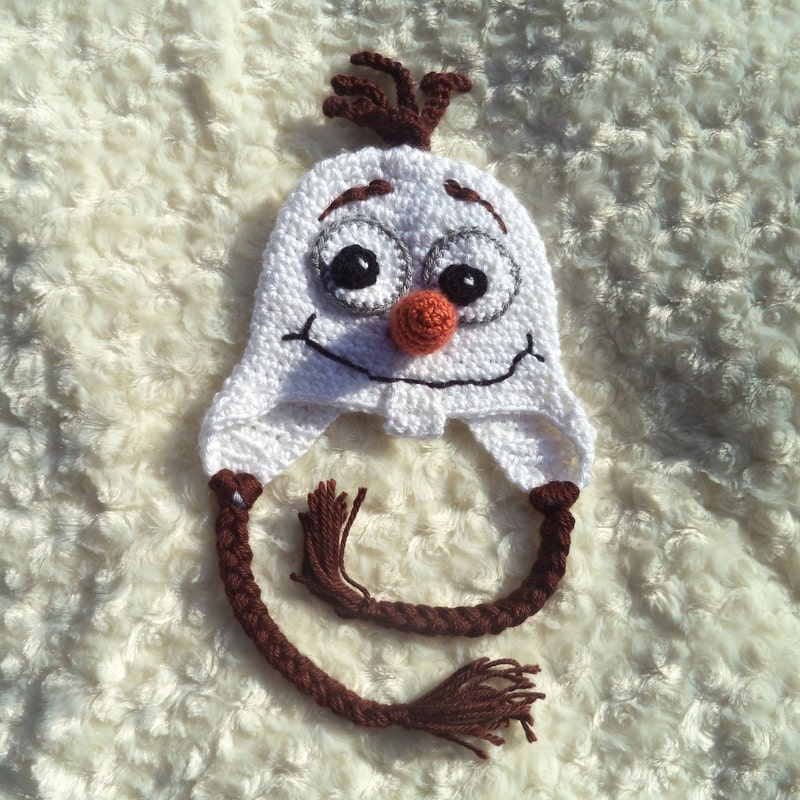 Olaf Hat - Etsy