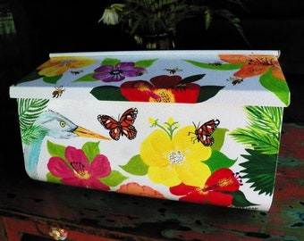Hand Painted Mailbox | Etsy