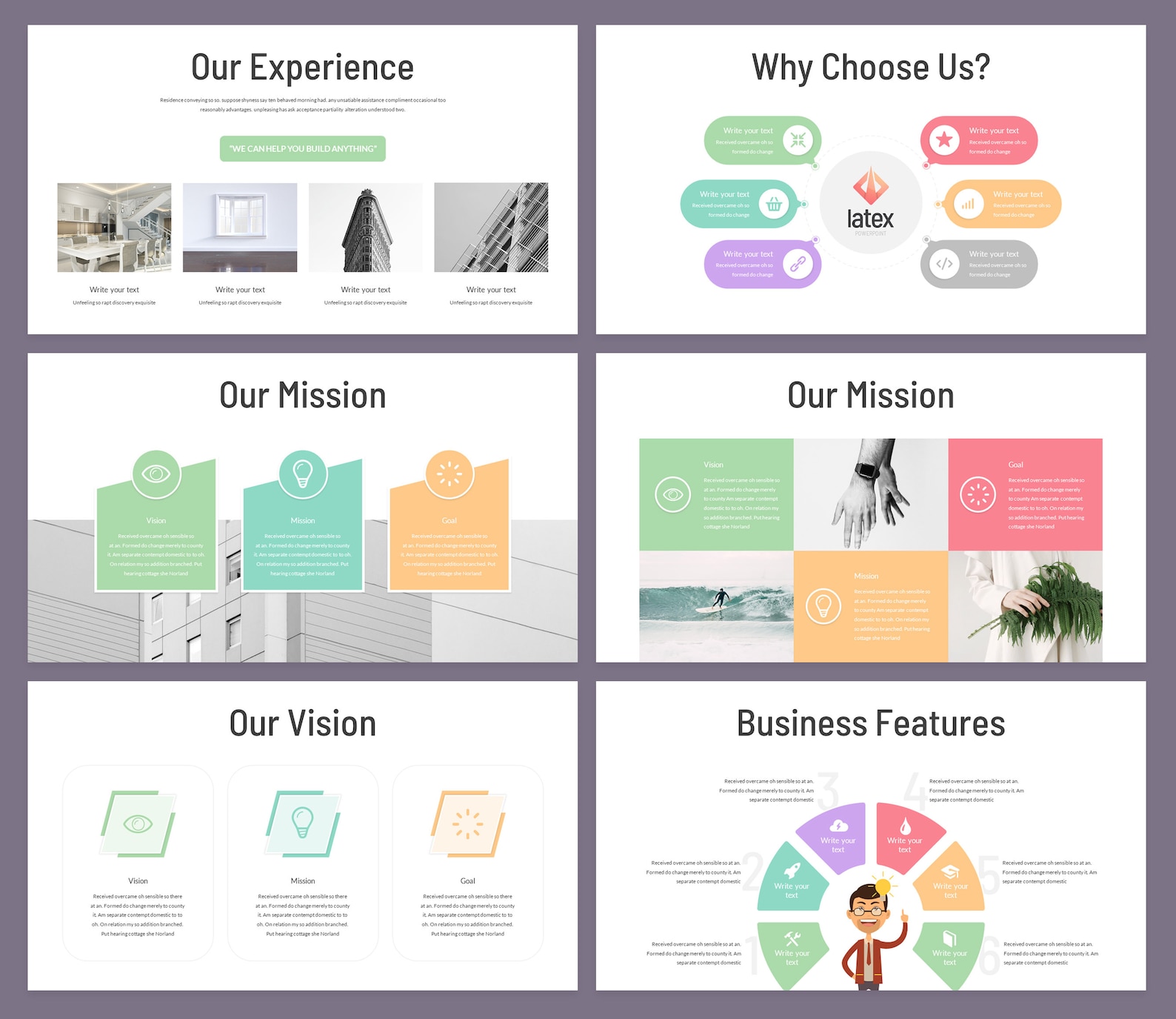 Moderne PowerPoint-Präsentation mit Keynote und Google Slides | Etsy