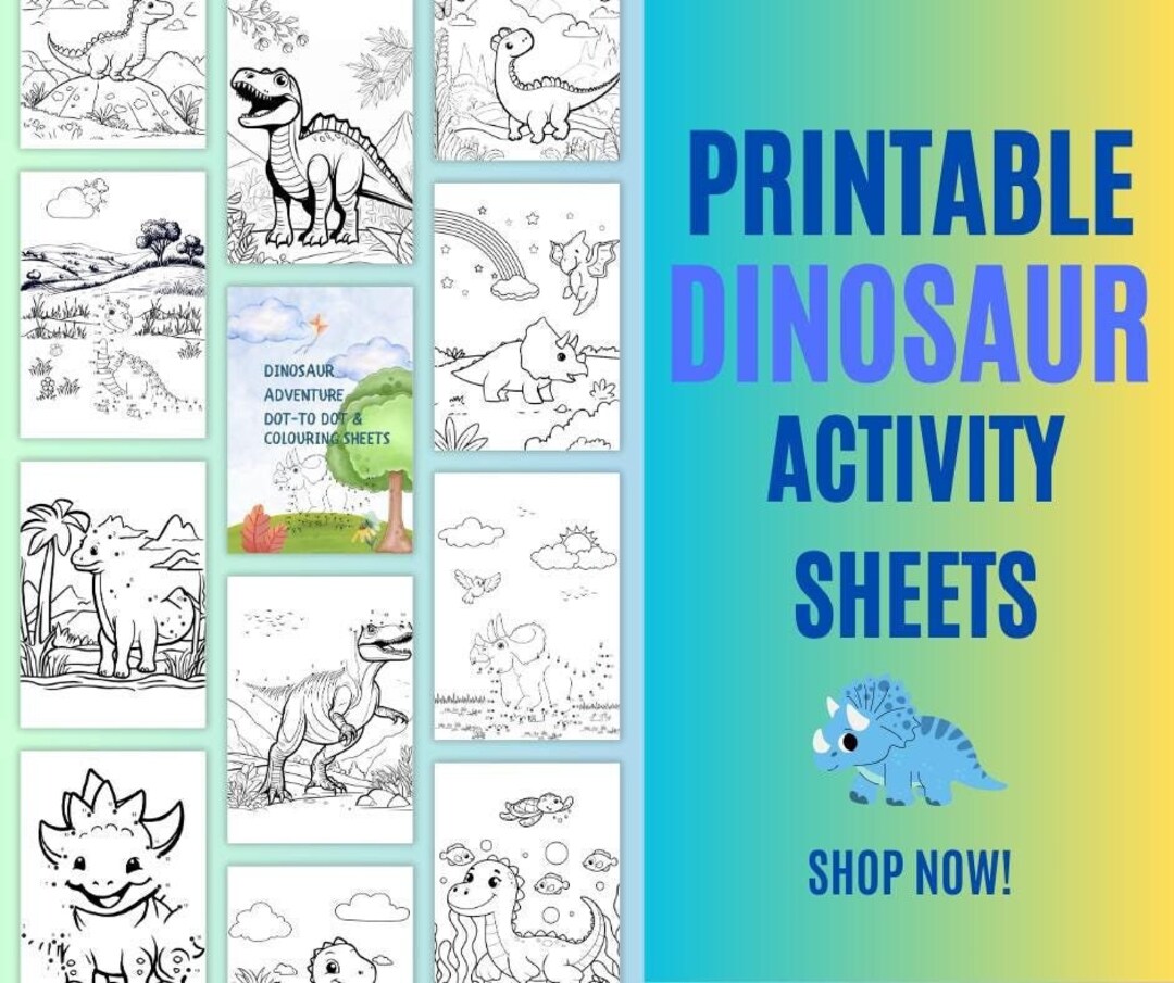 Preschool Printable Activity Sheets | Dot-to-dot and Coloring Sheets ...
