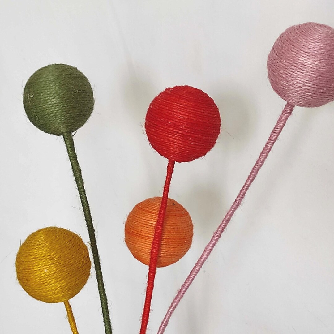 Extra Long Stems. Long Stems for Floor Vases. Stem LRG. Balls on Rose ...