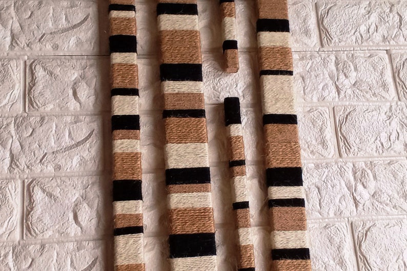 Textile Wall Art. Fiber Art Wall Installation. Vertical Wall - Etsy