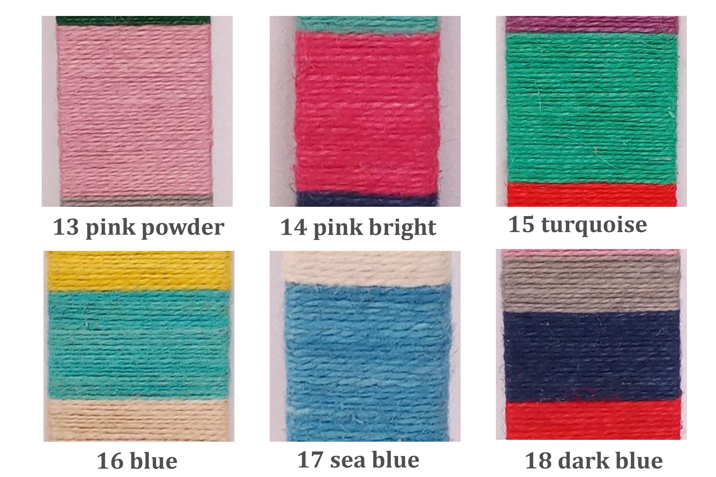 Jute Colors for Ordering Products. Jute is NOT for Sale. Order - Etsy