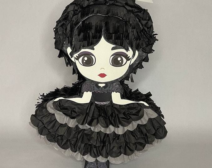 Wednesday Piñata - Etsy