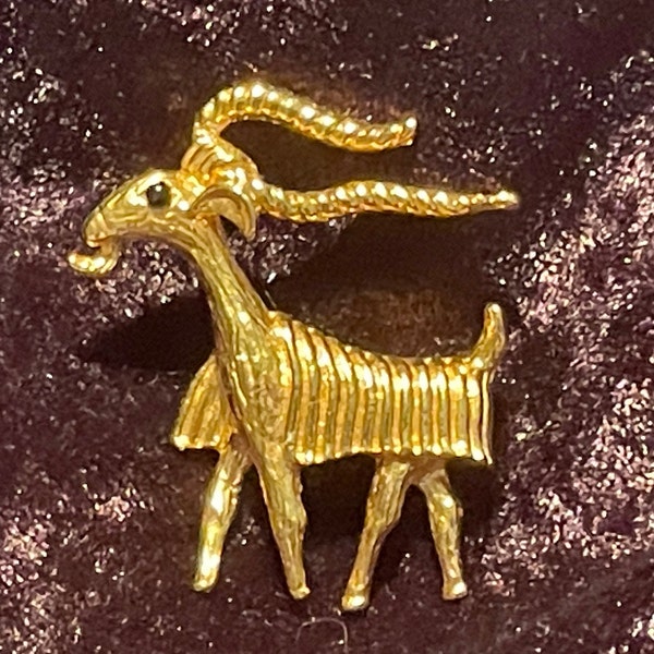 Goat Brooch - Etsy