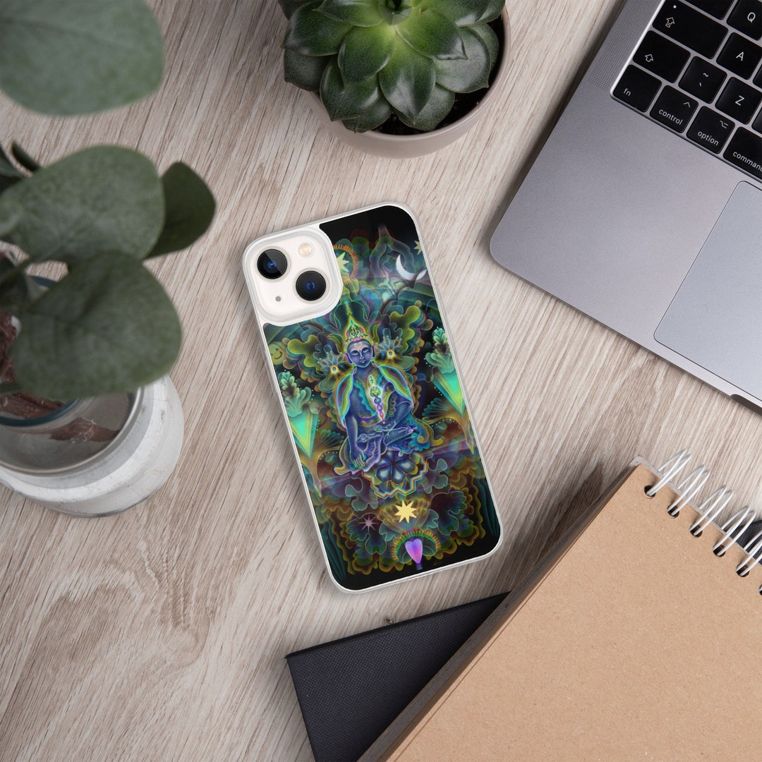 Peace Illustration iPhone Case Psychedelic Magic Trippy Meditation ...