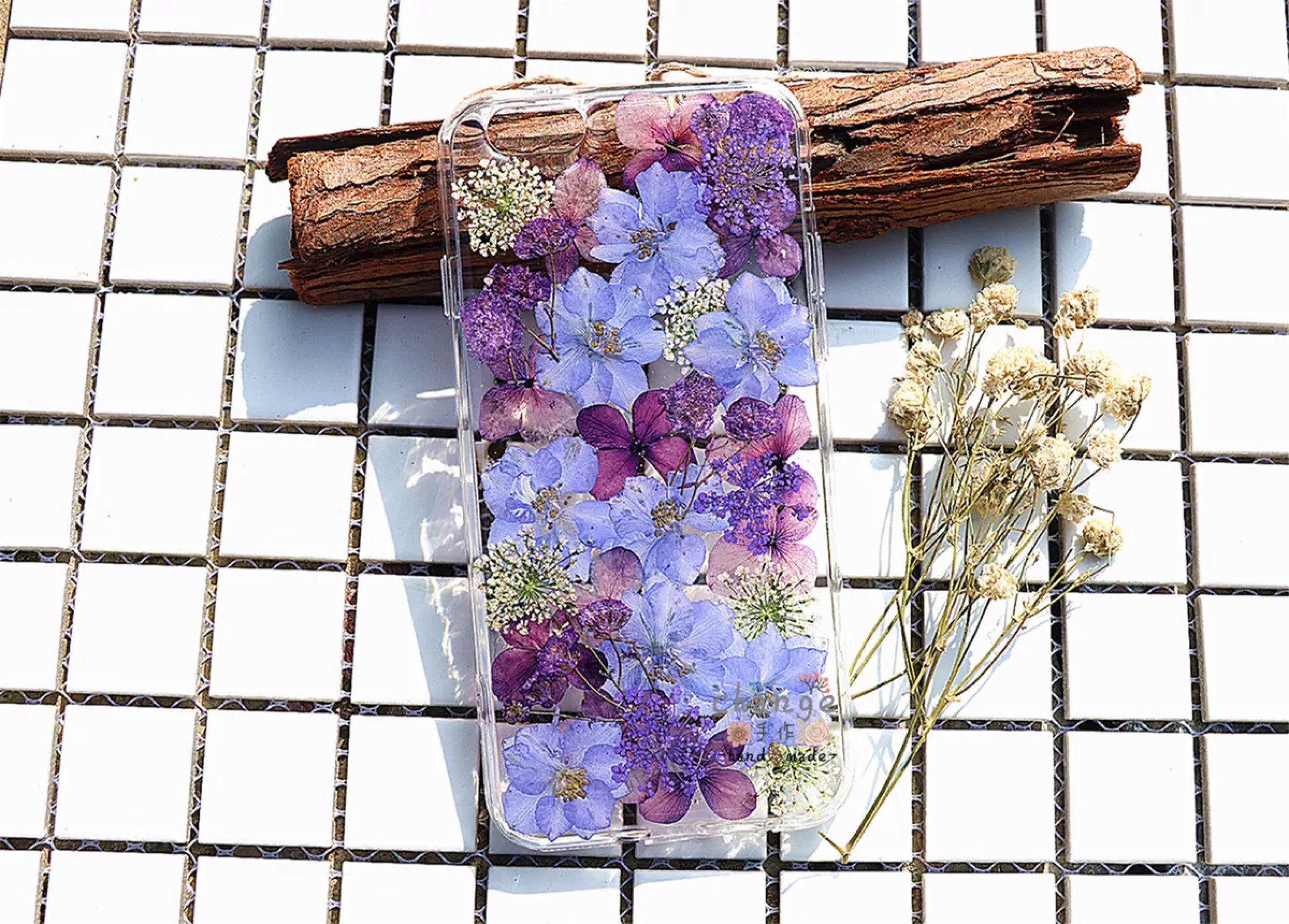 Handmade Dried Pressed Flower Phone Case Iphone 13 12 11 Pro - Etsy