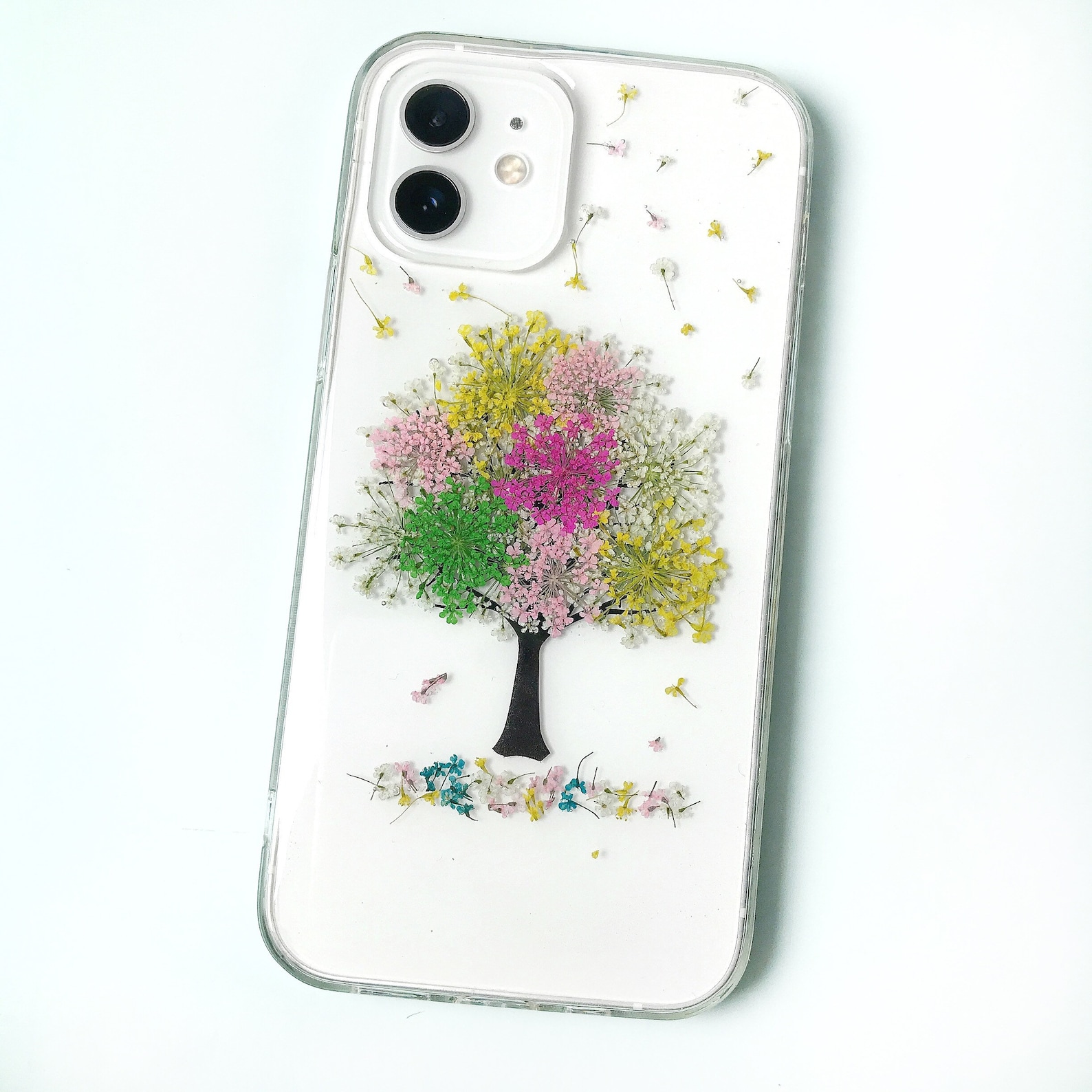 Pressed Real Dried Flower Phone Caseiphone 13 12 11 Pro Max - Etsy