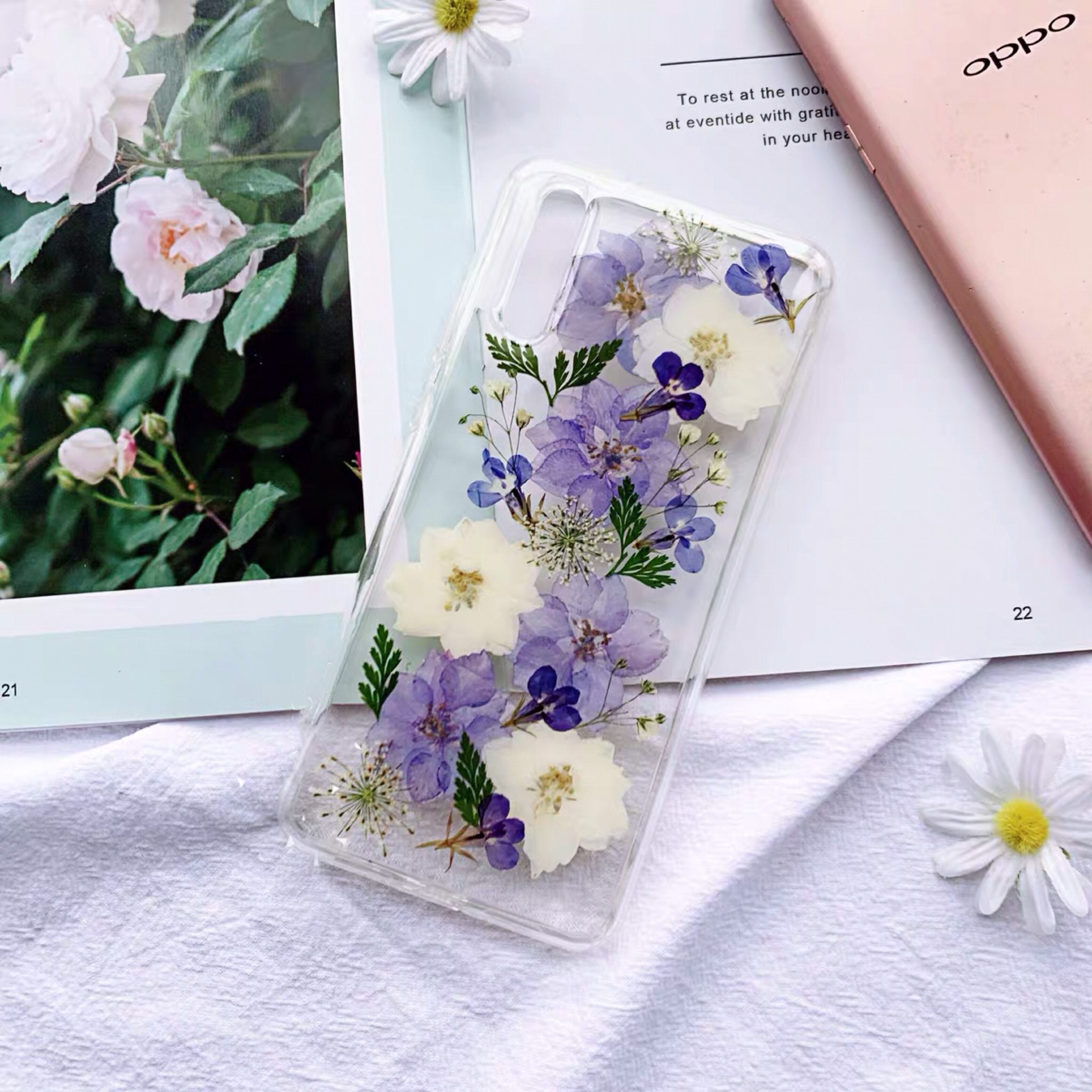 Pressed Dried Flower Phone Case Iphone 12 13 Case11 Pro Max - Etsy