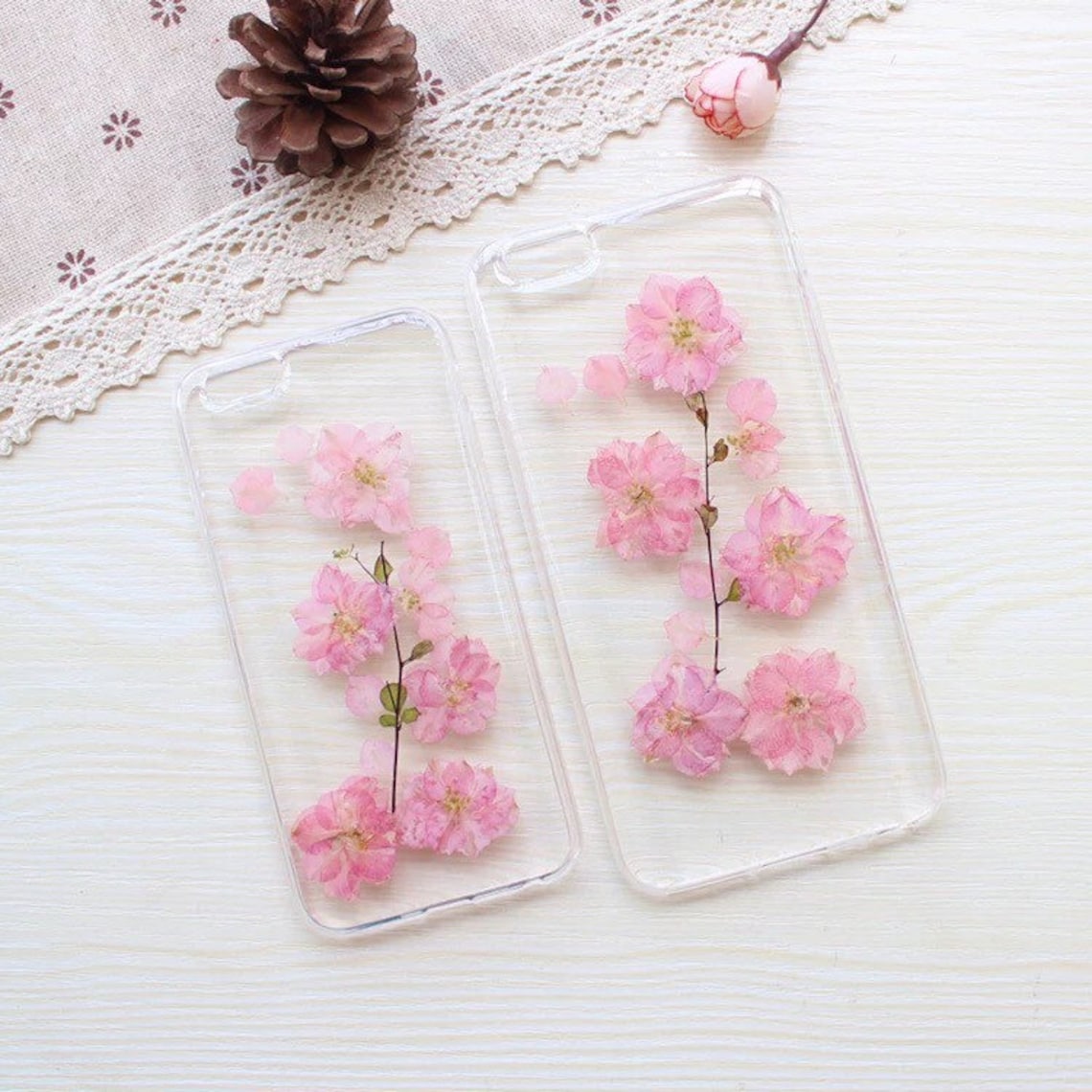 Genuine Pressed Dried Flower Phone Caseiphone 11 12 13 Pro - Etsy