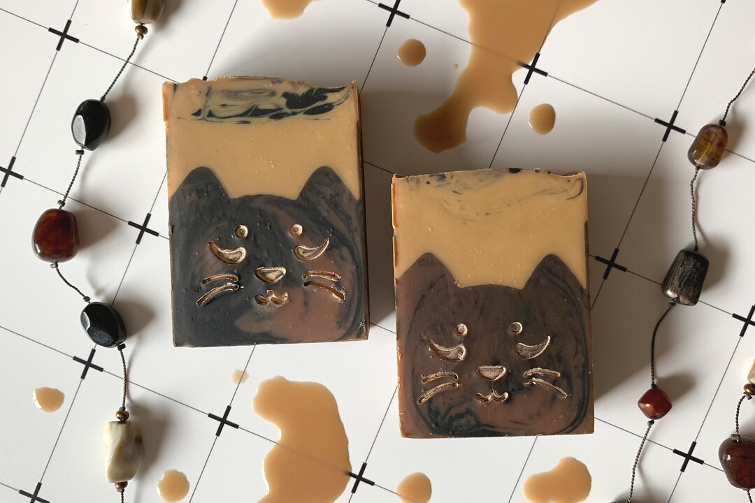 BROWN SUGAR BOBA Paws (cat Cafe Soap) - Etsy UK
