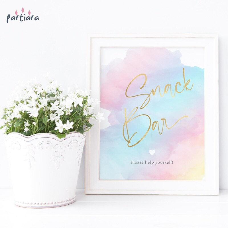 Snack Bar Sign - Etsy