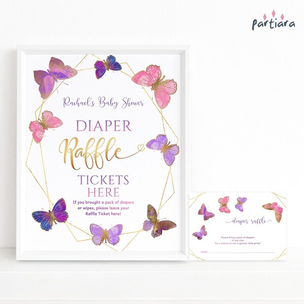 Diaper Raffle Sign Svg - Etsy