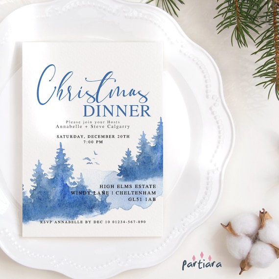 Inviti Per La Cena Di Natale In Famiglia
