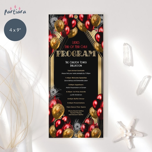 Church Program Template - Etsy