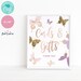 Butterfly Baby Shower Sign Cards and Gifts Table Decor - Etsy